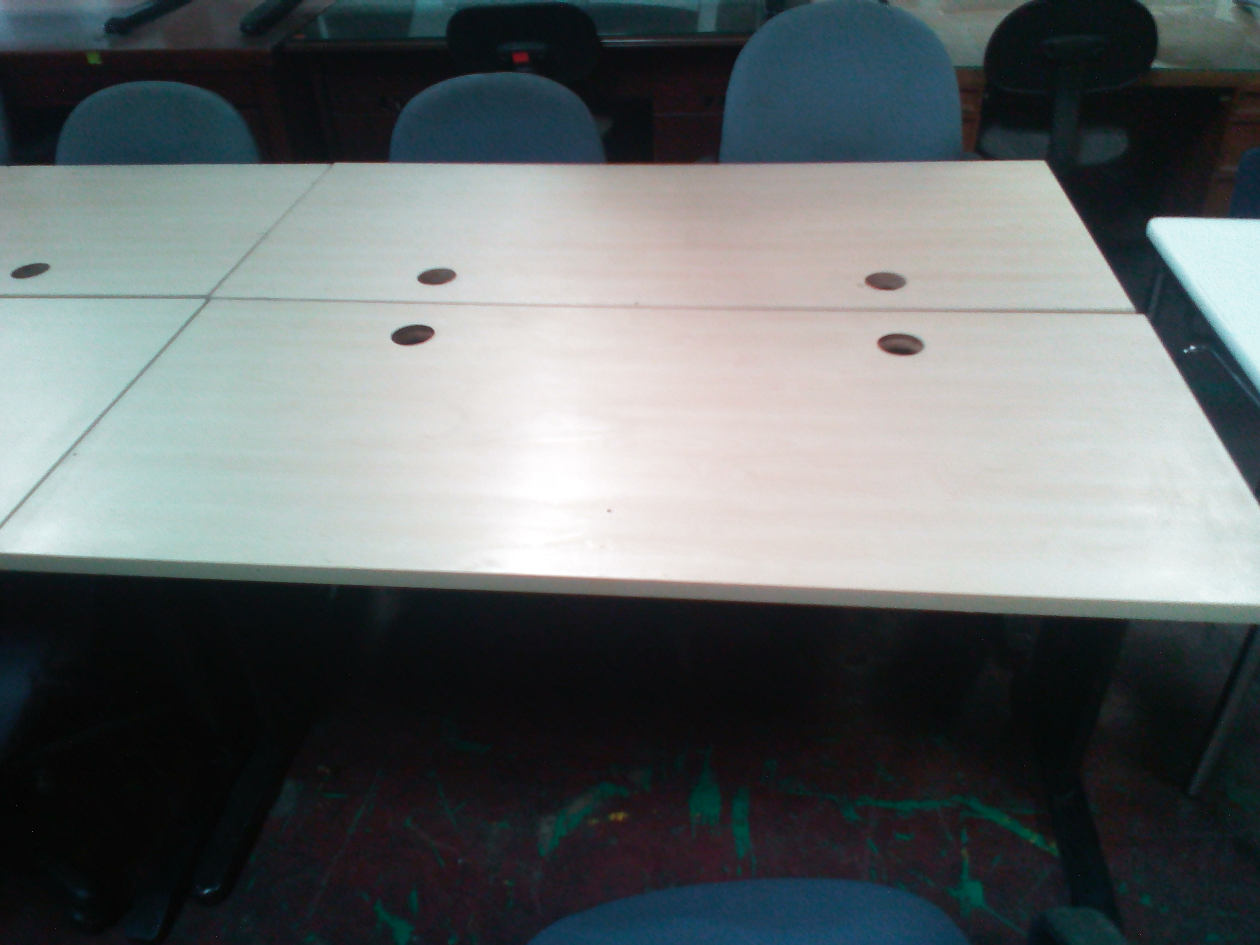 table with sockets | Used Office Furniture Philippines