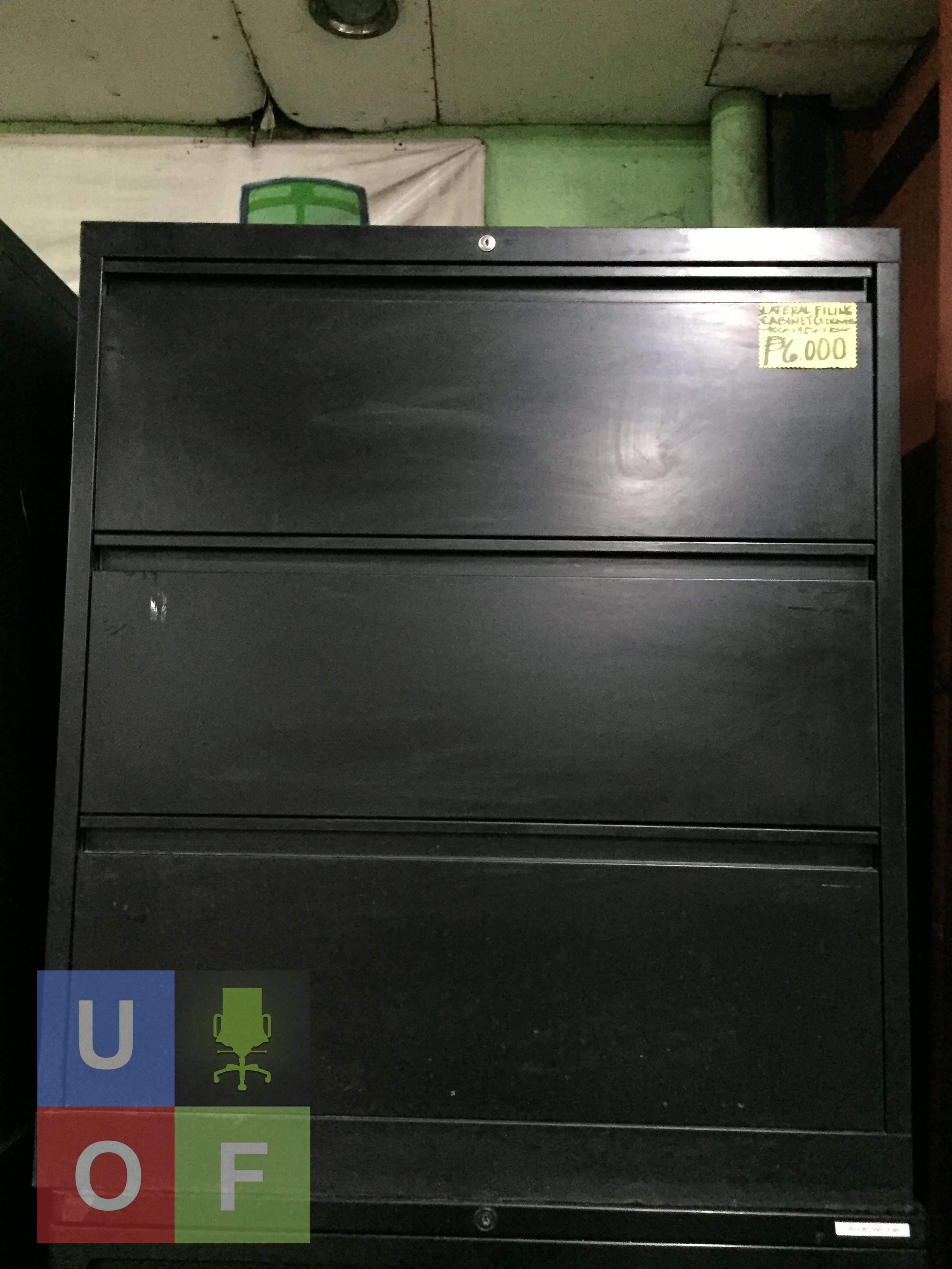 3-layer Lateral cabinet | Used Office Furniture Philippines