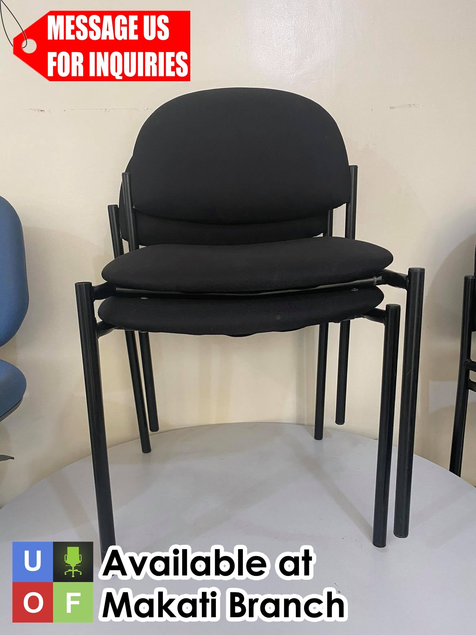 chair with wheel | Used Office Furniture Philippines